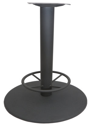 30” Diameter Stamped Iron Round Base – National Metalwares Furniture